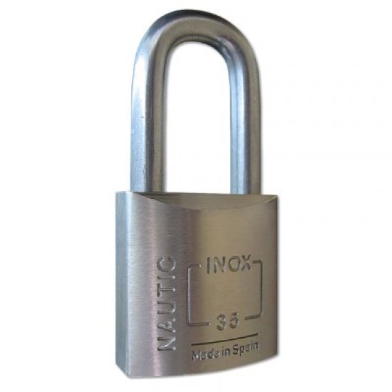 Lince Nautic Brass Body Corrosion Resistant Long Shackle Padlock