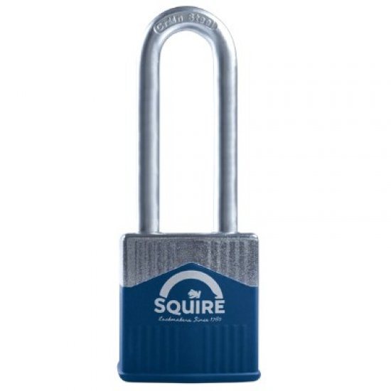 Squire Warrior Long Shackle Padlock Key Locking