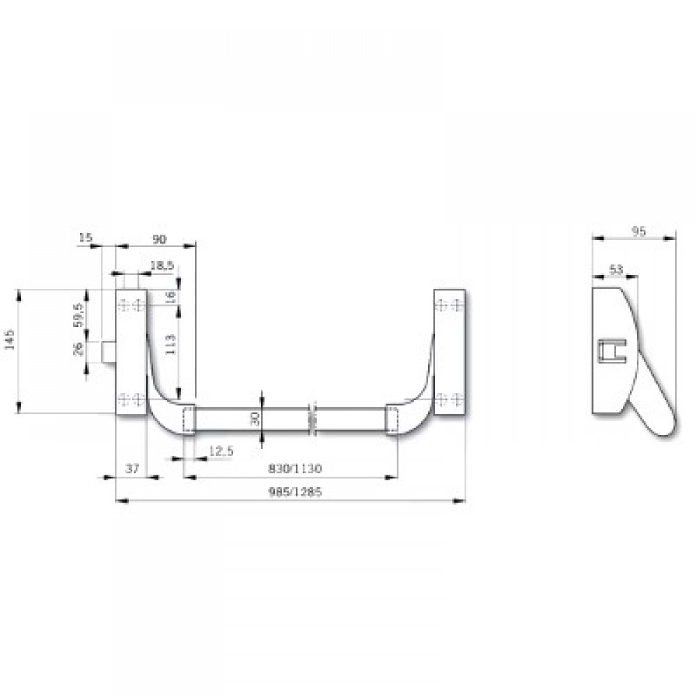 Dorma Standard Panic Latch