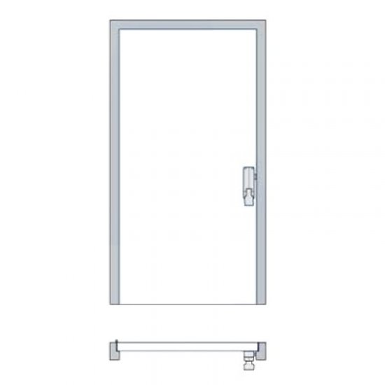 Briton 389.N Push Pad Emergency Exit Mortice Nightlatch