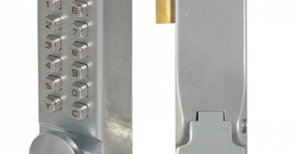 Push Pad Latch With Mechanical Digital Lock