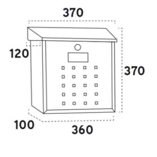 Arregui Premium Maxi Mailbox