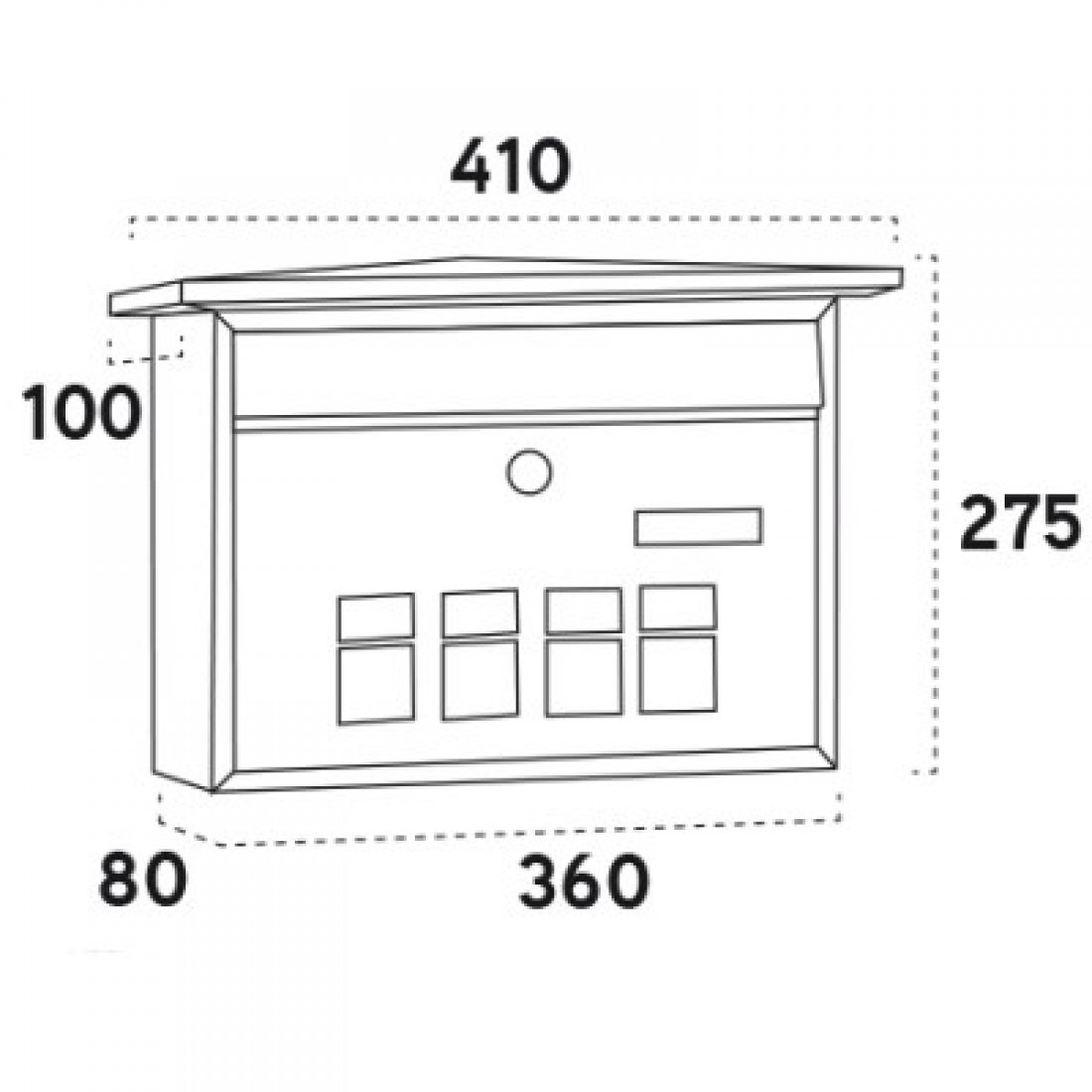 Arregui Deco Mailbox