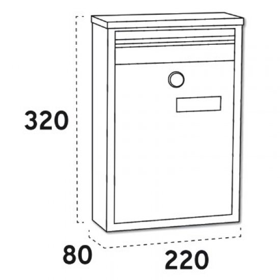 Arregui Zaguan Mail Box