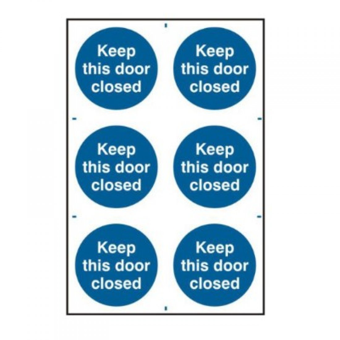 Keep This Door Closed Sign