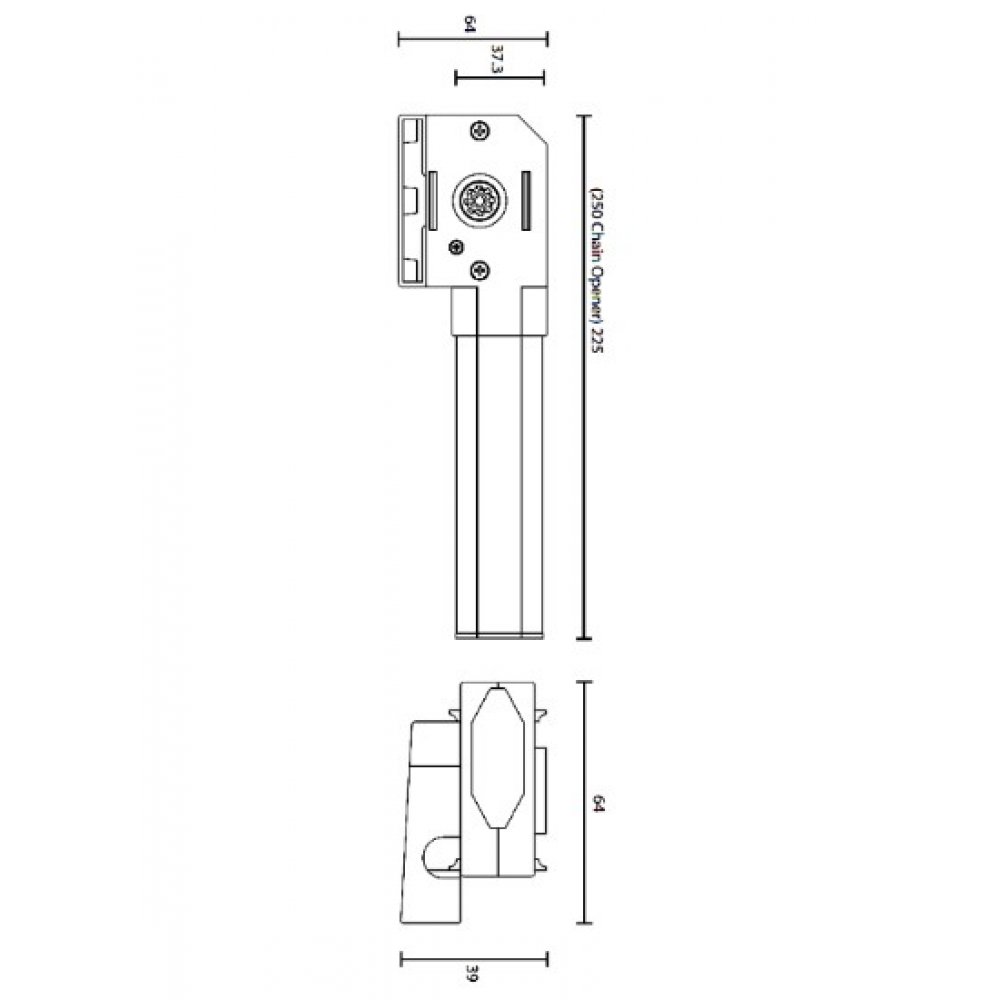 Geze OL Line 250 Manual Chain Window Opener