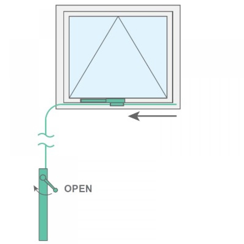 Geze OL Line 250 Manual Chain Window Opener