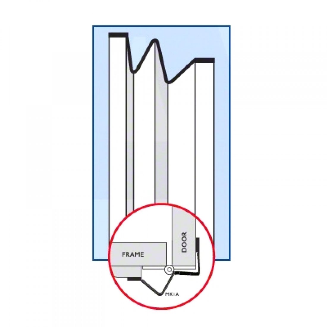 Fingersafe MK1A Hinge Opening Side Finger Protector