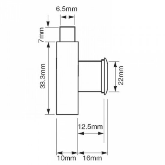 Cylinder Cupboard and Drawer Lock