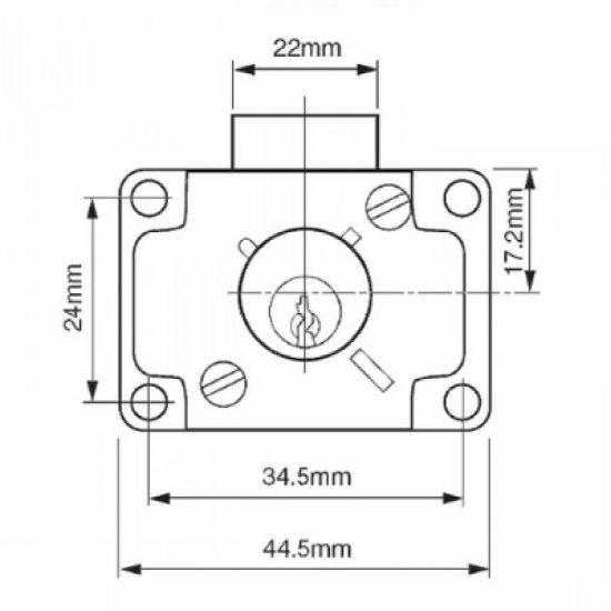 Cylinder Cupboard and Drawer Lock
