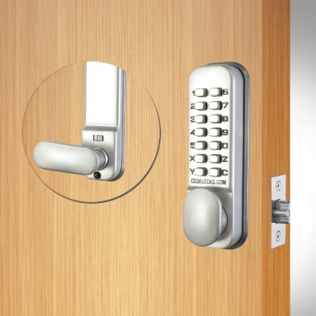 Codelock 155 Push Button Lock with Holdback