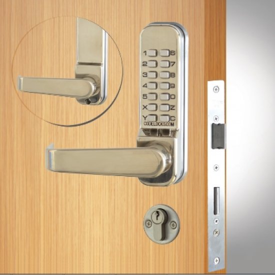 Codelocks CL600 Digital Lock With Mortice Lock & Cylinder