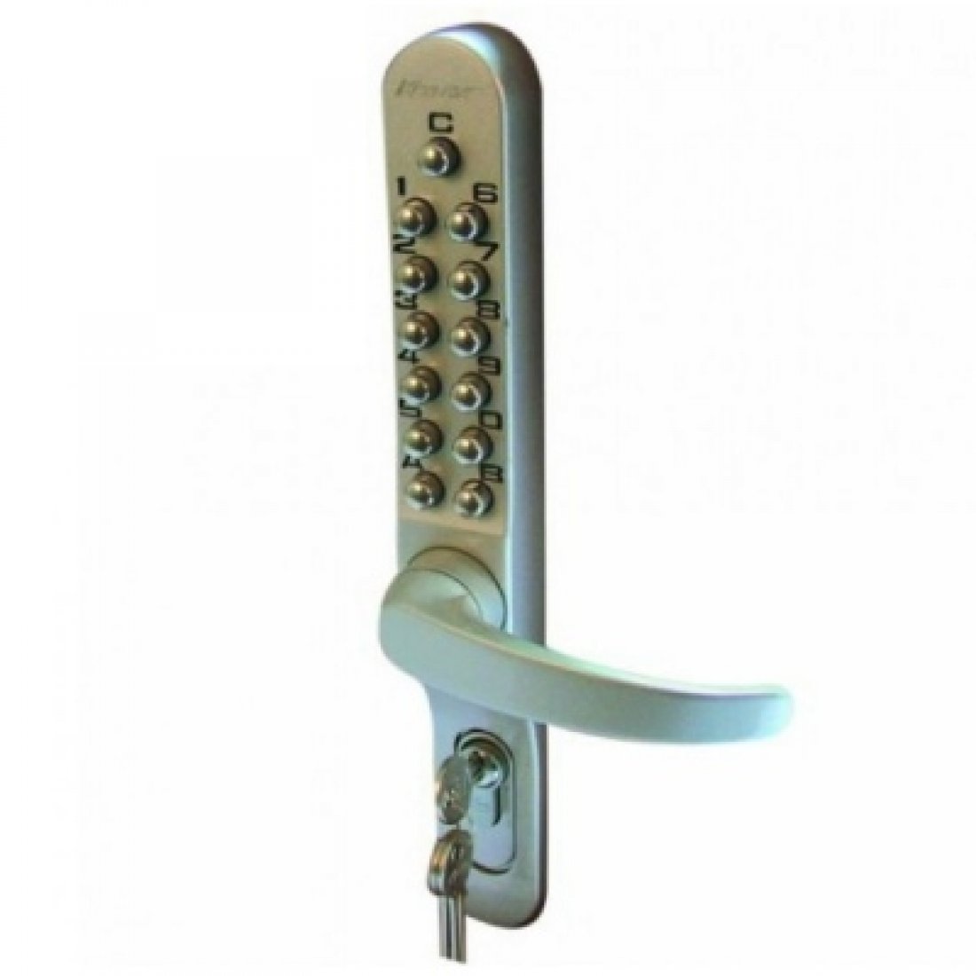 Keylex 700 Narrow Style Push Button Lock