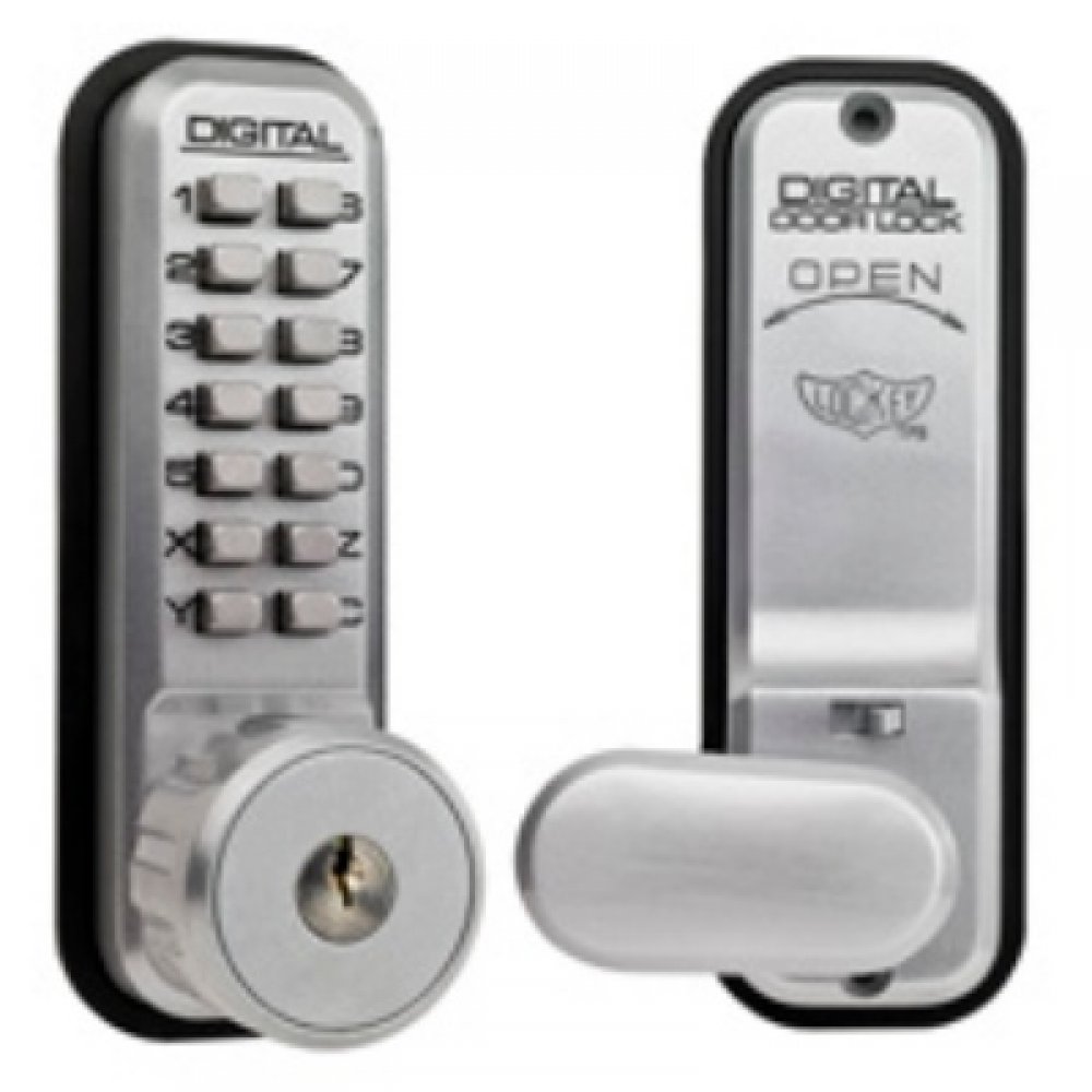 Mortice Latch Digital Lock With Key Over Ride