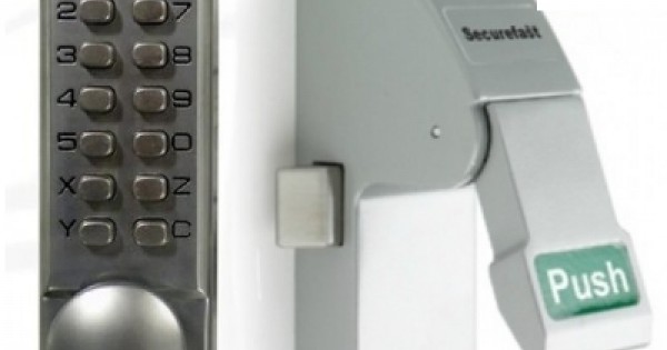 Push Pad Latch With Mechanical Digital Lock