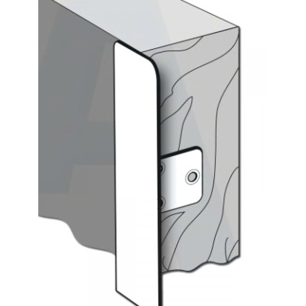 Full Height Edge Fix Anti-Thrust Lock Guard Plate
