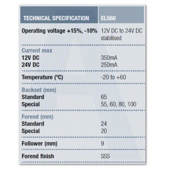 Abloy EL560 Electric Lock