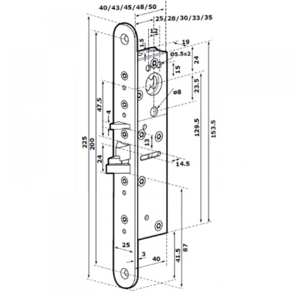 Abloy EL402 Electric Lock