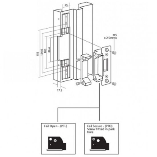 Alpro EL900 Ansi Electric Strike
