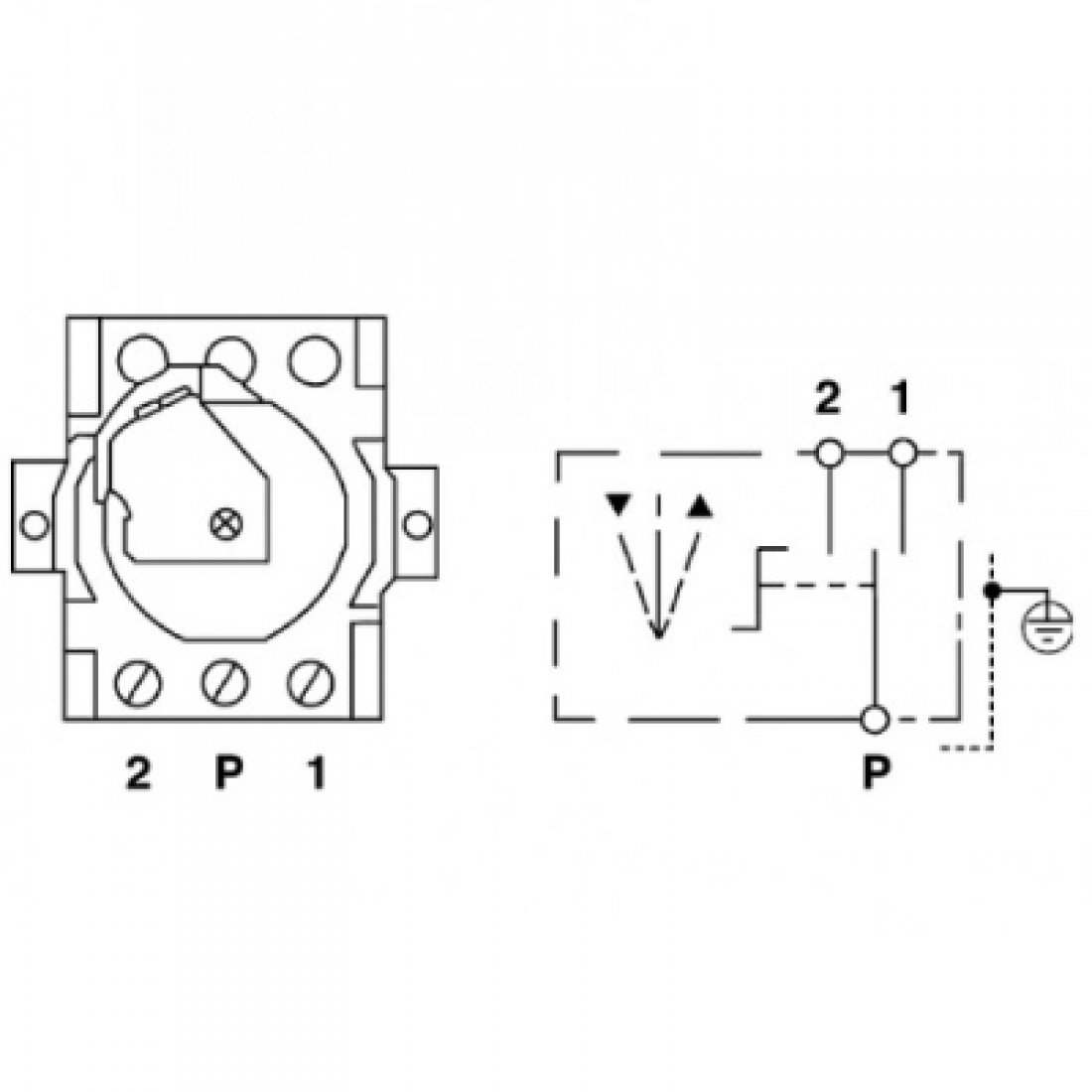 Roller Shutter key switch with Cylinder