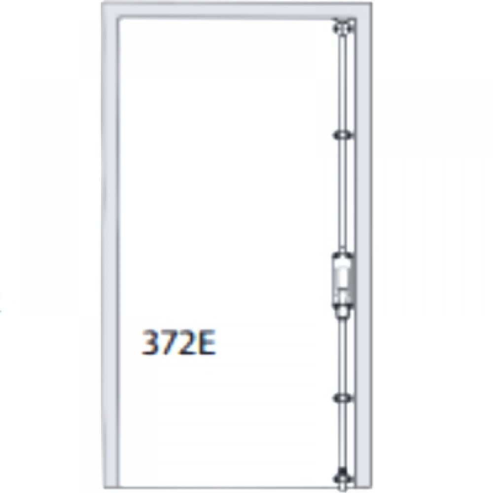 Briton 372E Push Pad Vertical Bolt