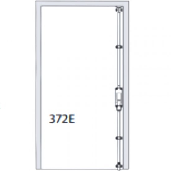 Briton 372E Push Pad Vertical Bolt