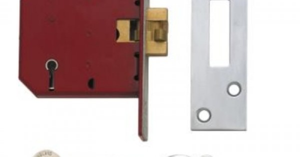 Union 2401 5 Lever Sliding Door Lock