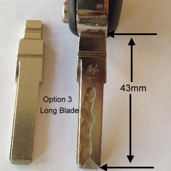 Audi Volkswagen Porsche Flip Key Blade