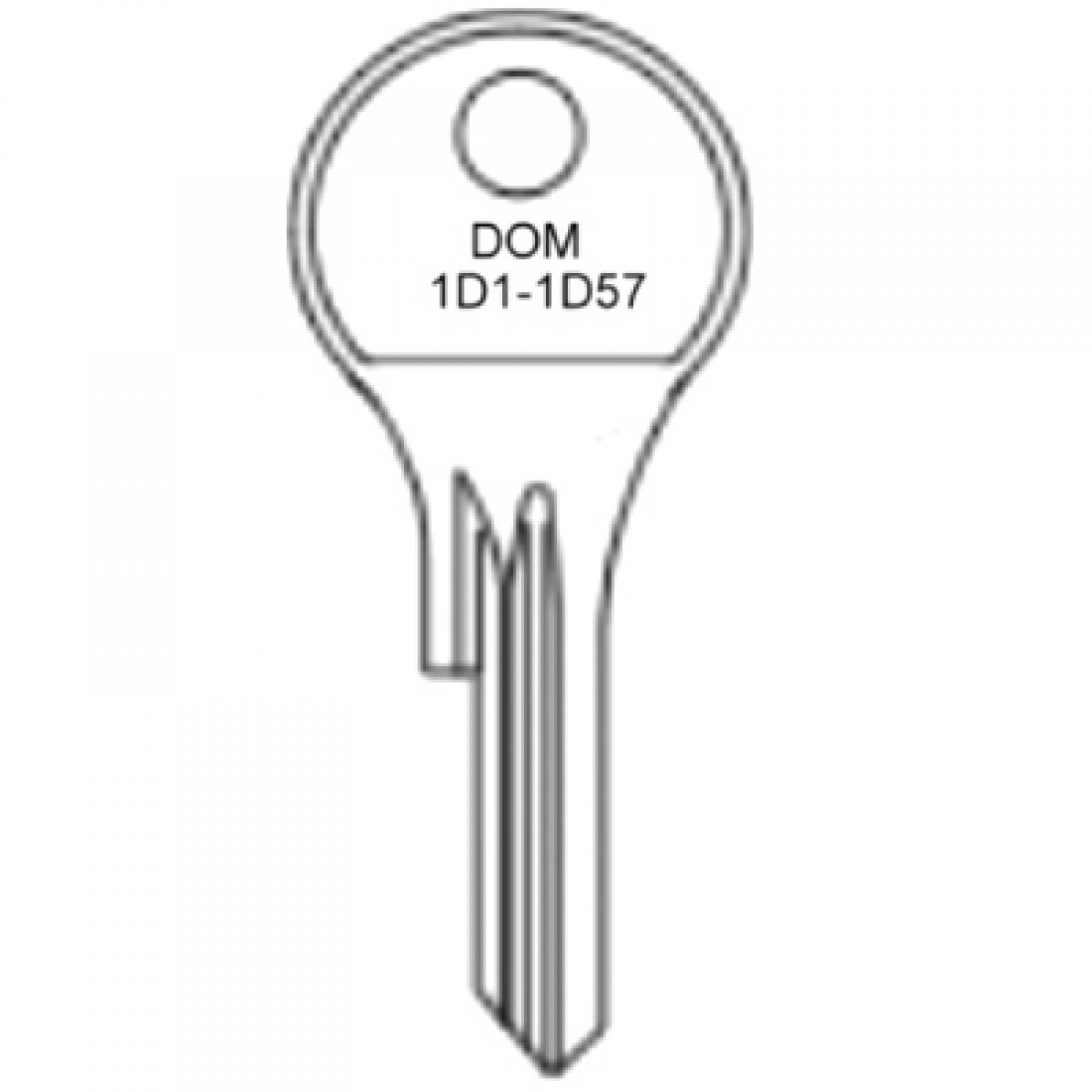 Dom 1D, 2A, 3A, CF, DB Series Cabinet Keys