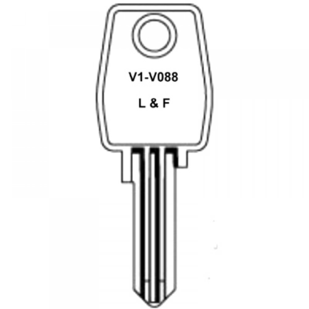 Lowe and Fletcher V1 to V088 Cabinet Keys