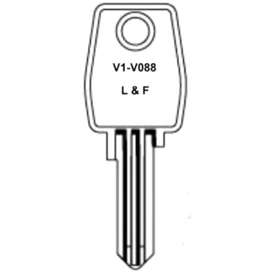 Lowe and Fletcher V1 to V088 Cabinet Keys
