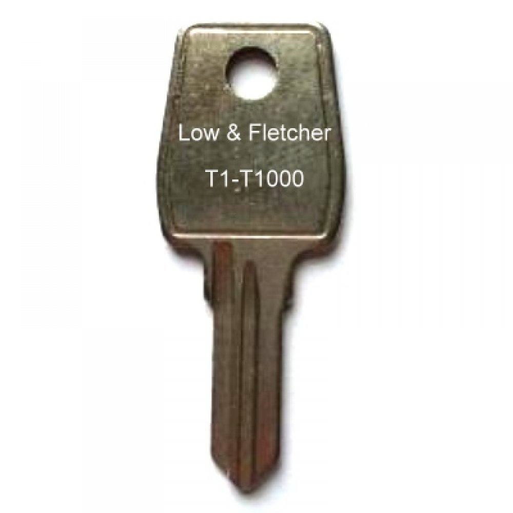 Lowe and Fletcher T1 to T1000 Cabinet Keys