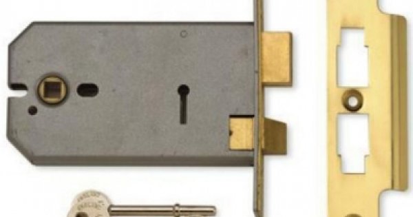 Union 2077 3 Lever Horizontal Mortice Lock