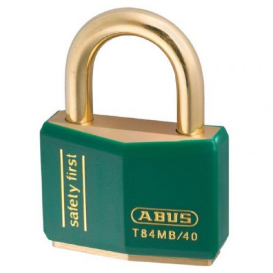 Coloured Brass Open Shackle Padlocks