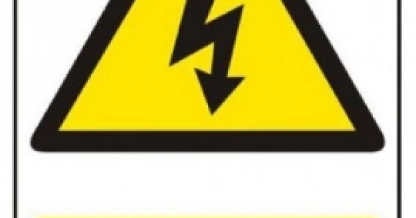 Hazard Warning Electrical Signs