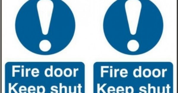 Fire Door and Access Signs