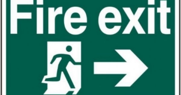 Fire Exit and Directions Signs