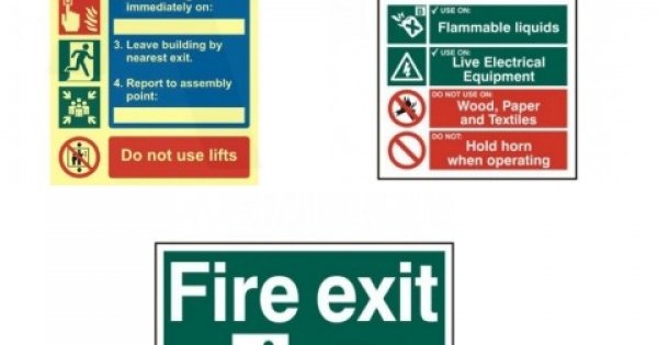 Fire Safety and Safe Condition Signs