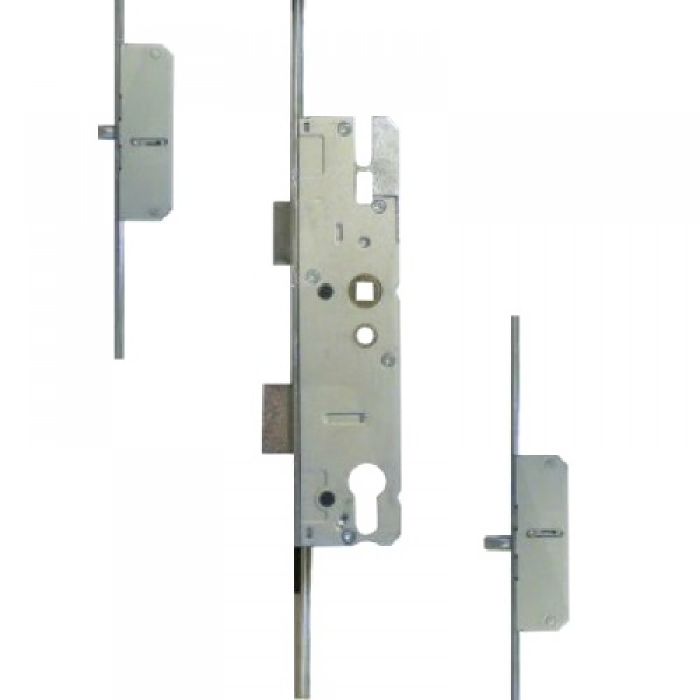 KFV Lever Operated Latch Deadbolt Long Version 2 Round Bolt