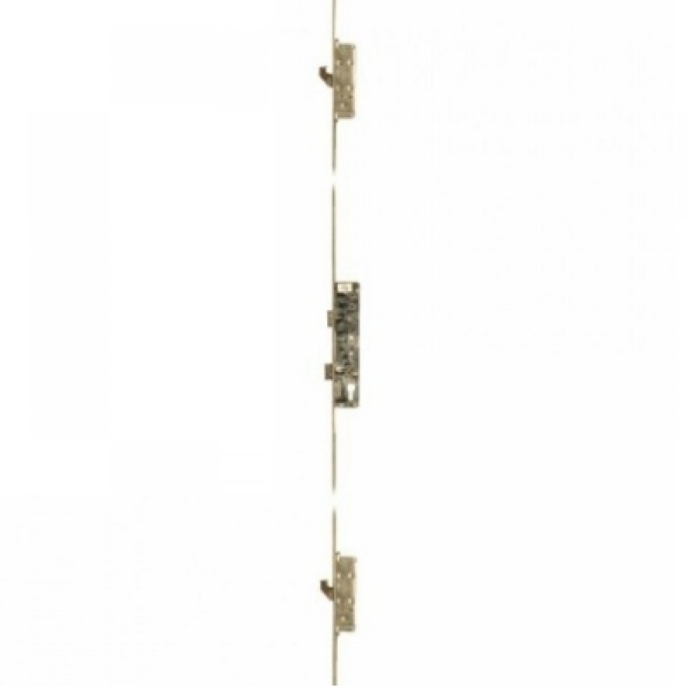 Lockmaster Lever Operated Latch Deadbolt Twin Spindle 2 Hook