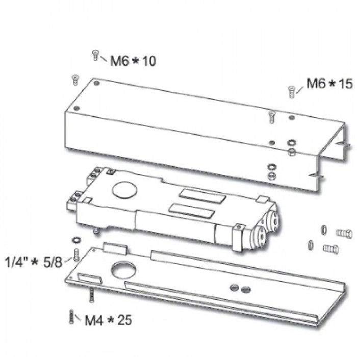 Transom Door Closer with Pivot and Arm Transom Door Closer with Pivot and Arm