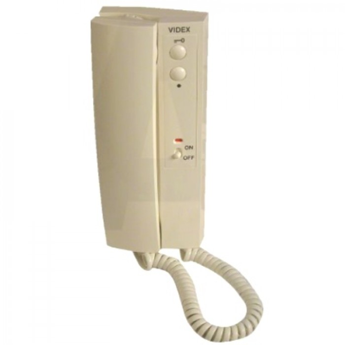 Videx 3112A Two Button Handset With On Off Switch