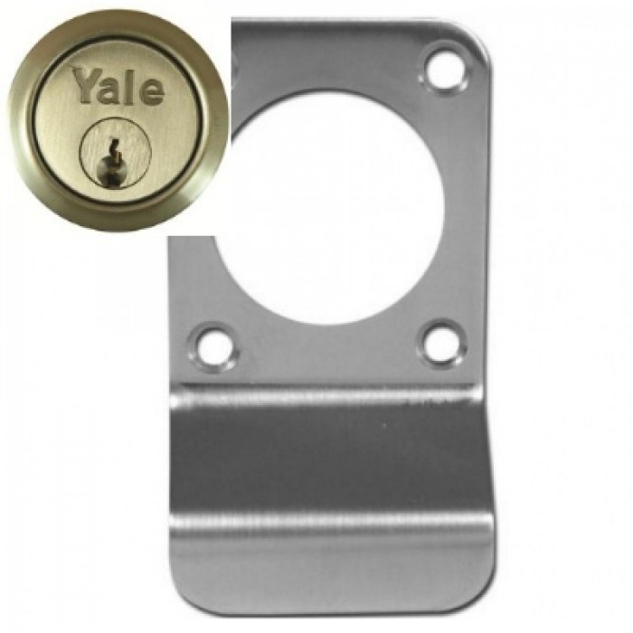 Rim Cylinder Door Pull Stainless Steel